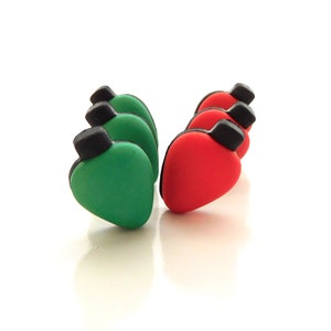 Matte Christmas Light Buttons - Buttons Galore / Christmas ...