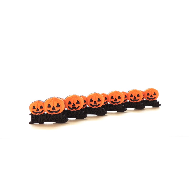 Double Jack O'lantern Buttons by Buttons Galore / Halloween Pumpkin ...