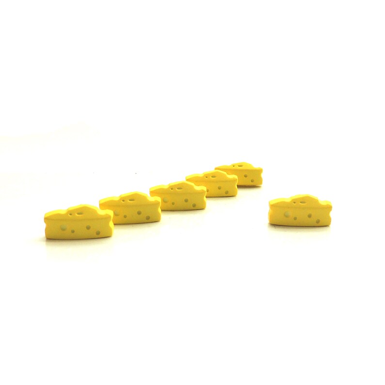 Cheese Buttons by Buttons Galore / Food Embellishment - Etsy