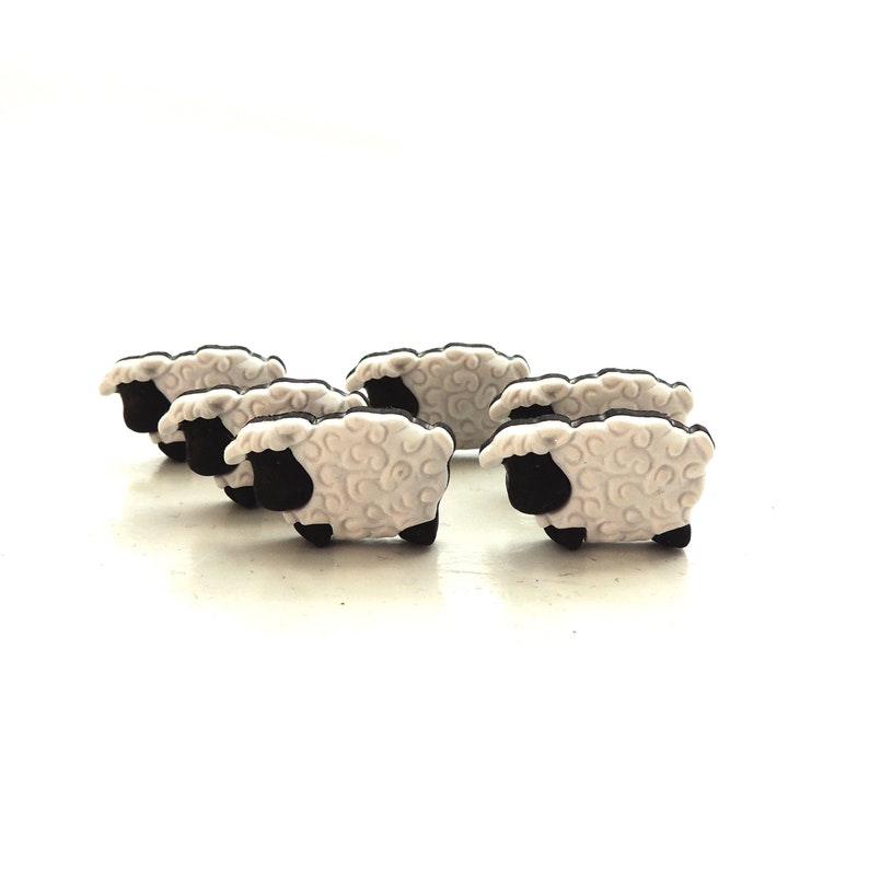 Sheep Buttons Buttons Galore / Novelty Farm Animal | Etsy