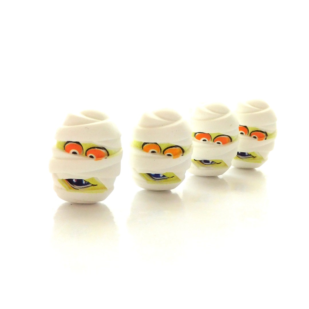 Silly Mummy Flat Back Embellishments: Halloween Craft Decorations - Set ...