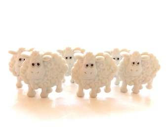 Sheep Buttons Buttons Galore / Novelty Farm Animal Embellishments Set ...