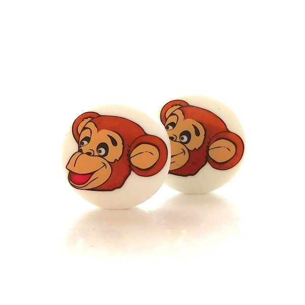 Monkey Buttons - Etsy