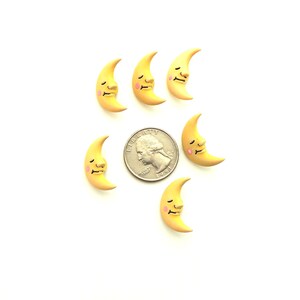 Moon Buttons - Buttons Galore / Novelty Celestial Embellishments - Set ...