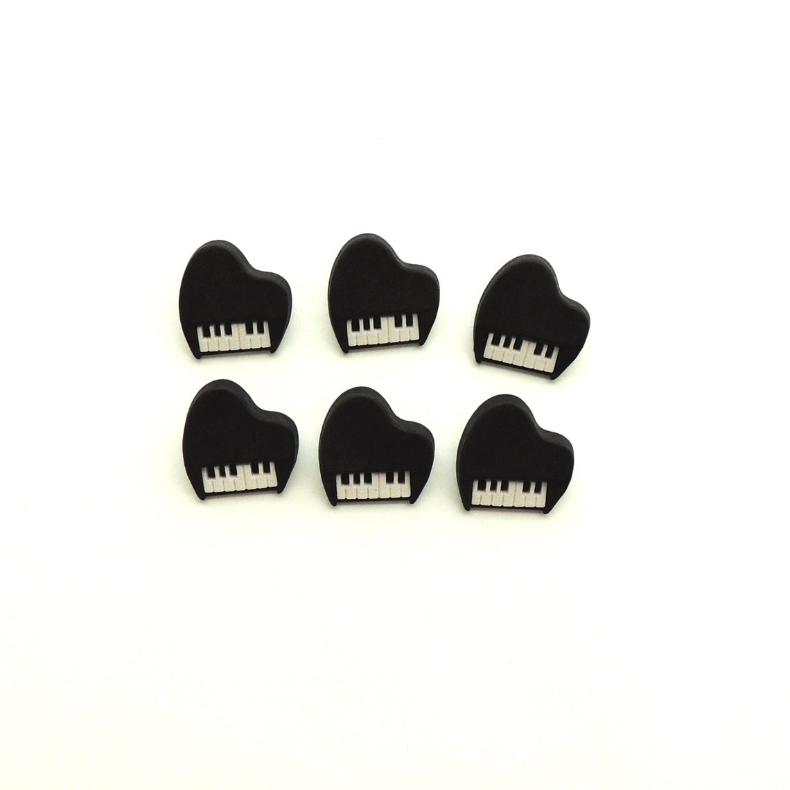 Piano Buttons by Buttons Galore // Baby Grand Embellishments - Etsy