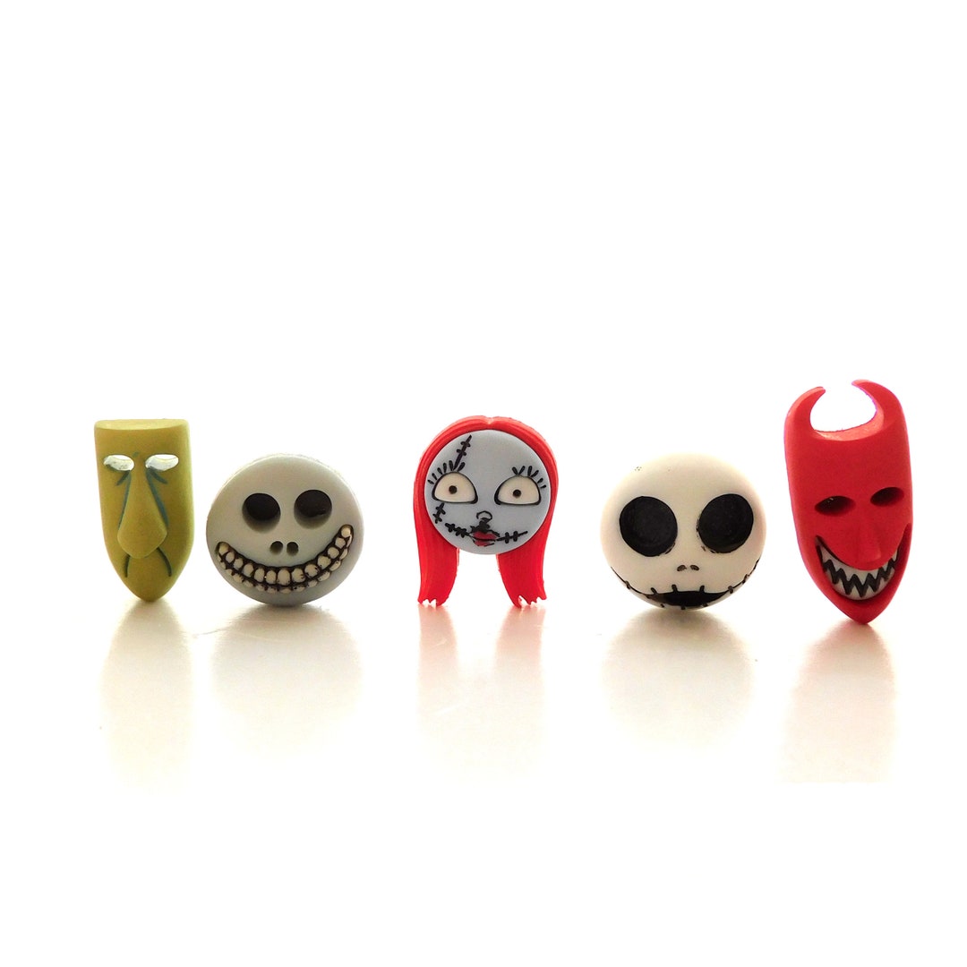Nightmare Masks Buttons by Dress It up / Jesse James Disney ...