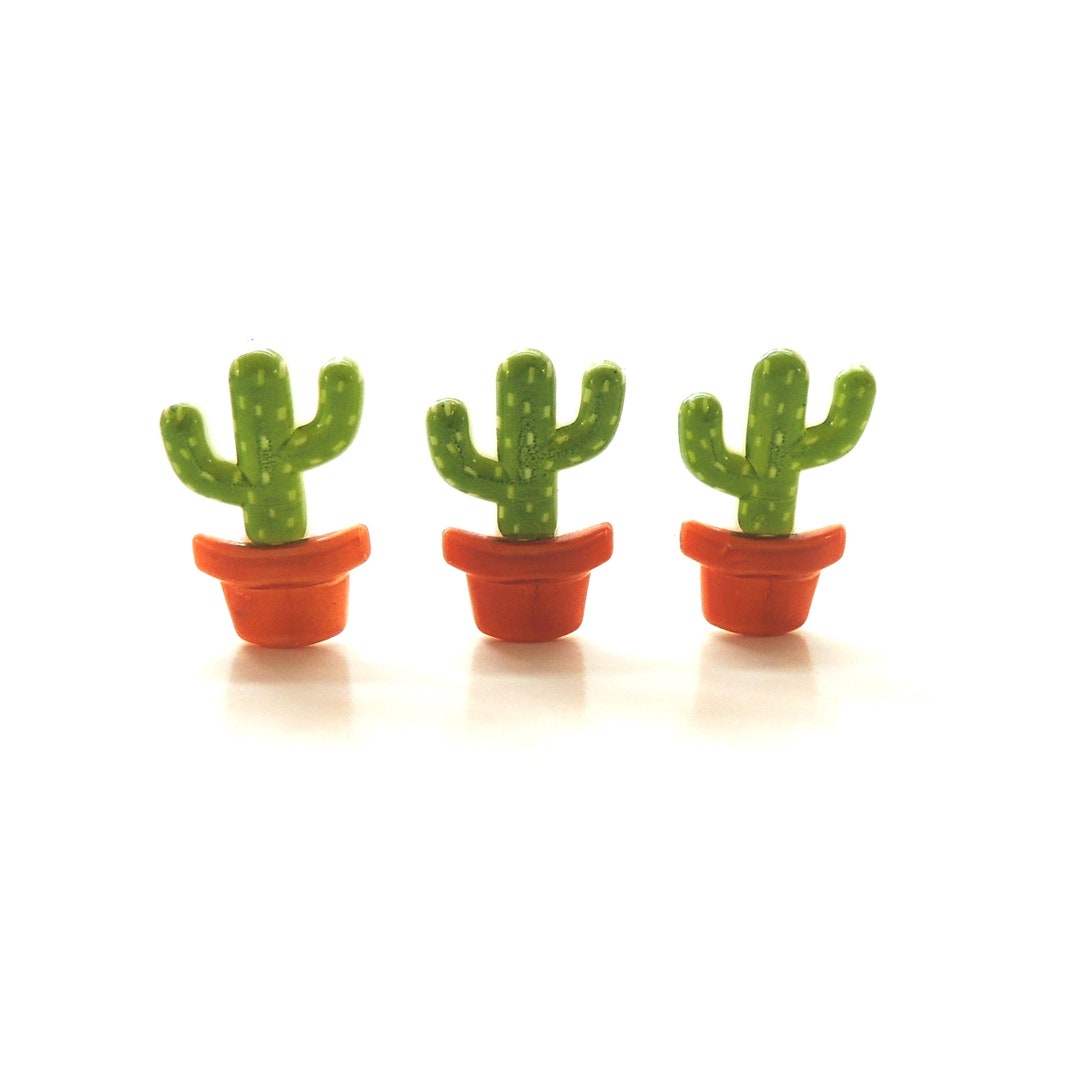 Cactus Buttons by Flair Originals/ Novelty Embellishments Saguaro ...