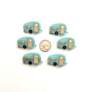 Camper Buttons by Dress It up // Travel Embellishments From Jesse James ...
