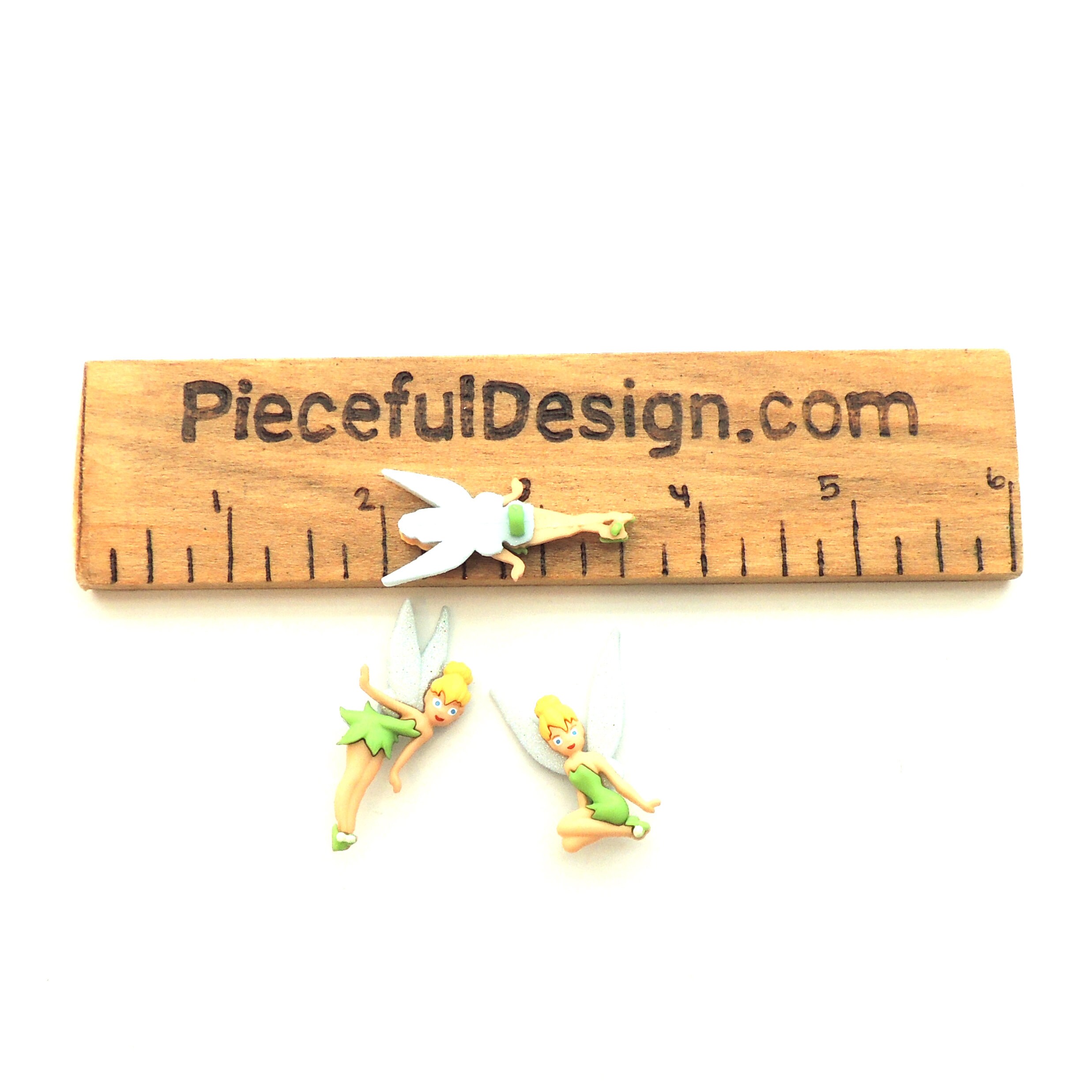Tinkerbell Buttons by Dress It Up / Jesse James Disney | Etsy