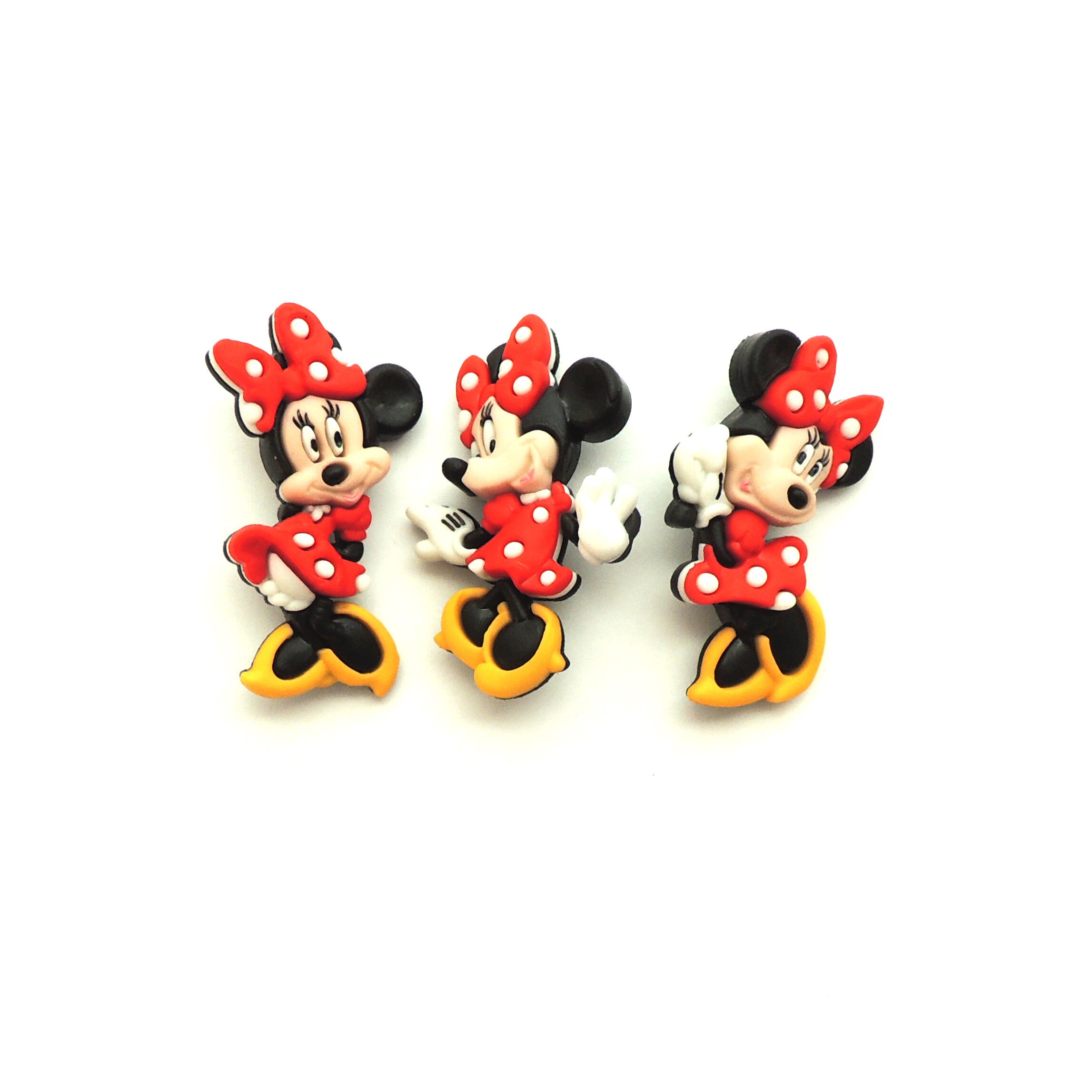 Minnie Mouse Buttons by Dress It up / Novelty Sewing Knitting | Etsy