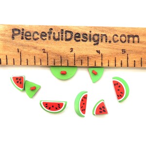 Watermelon Buttons by Dress It up // Jesse James Fruit Garden Crafts ...