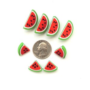Watermelon Buttons by Dress It up // Jesse James Fruit Garden Crafts ...