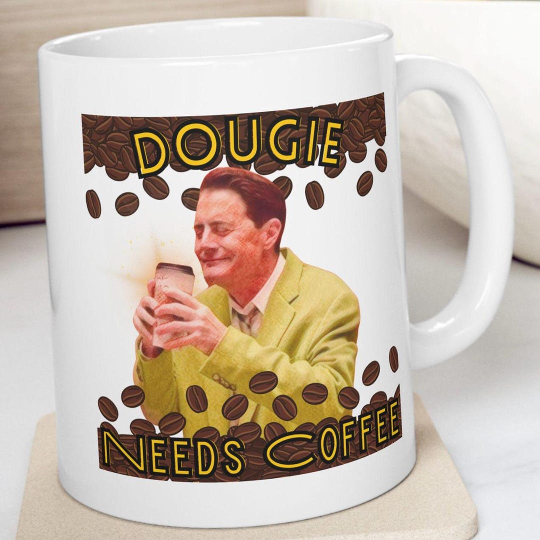 Dougie Jones Coffee Mug. Twin Peaks Fan Art - Etsy UK