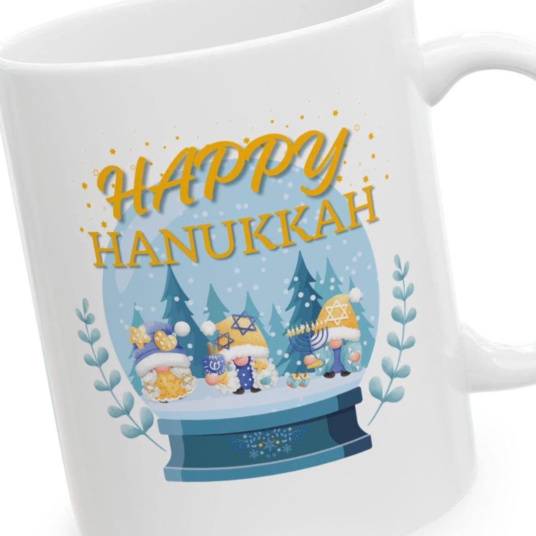 Gnome Hanukkah, Snow Globe, Adorable Hanukkah Gift, Hanukkah, Cute ...