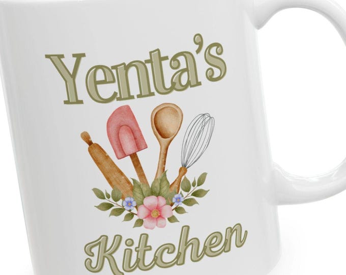 Yenta's Kitchen, Funny Sweet Kitchen Decor, Hanukkah Birthday Gift ...