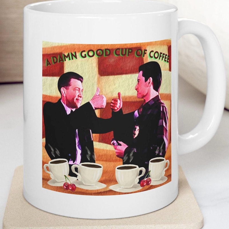 Green Twin Peaks Art - Etsy