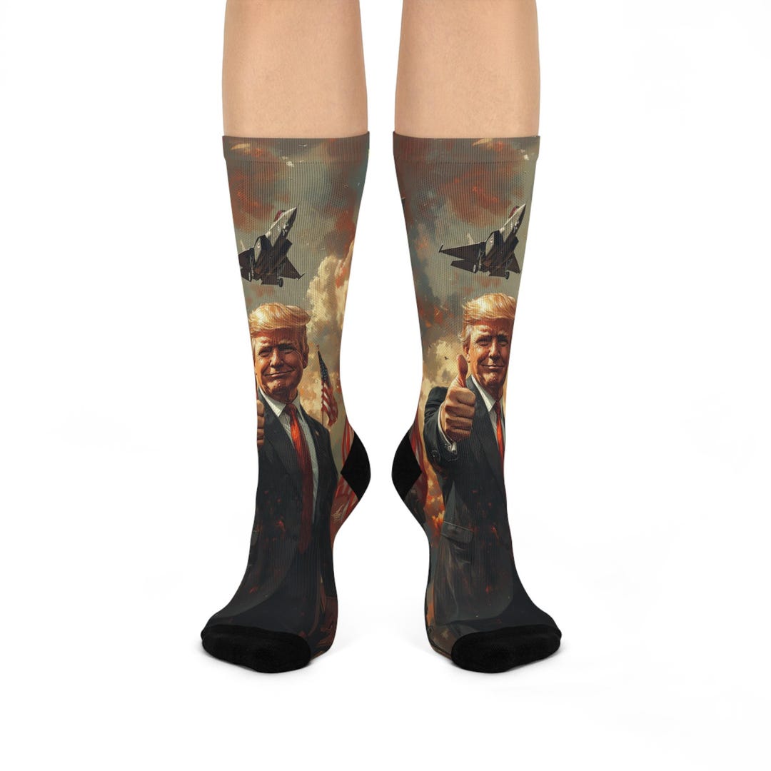 Freedom Socks - Patriotic Cushioned Crew Socks, Maga, Gift for ...