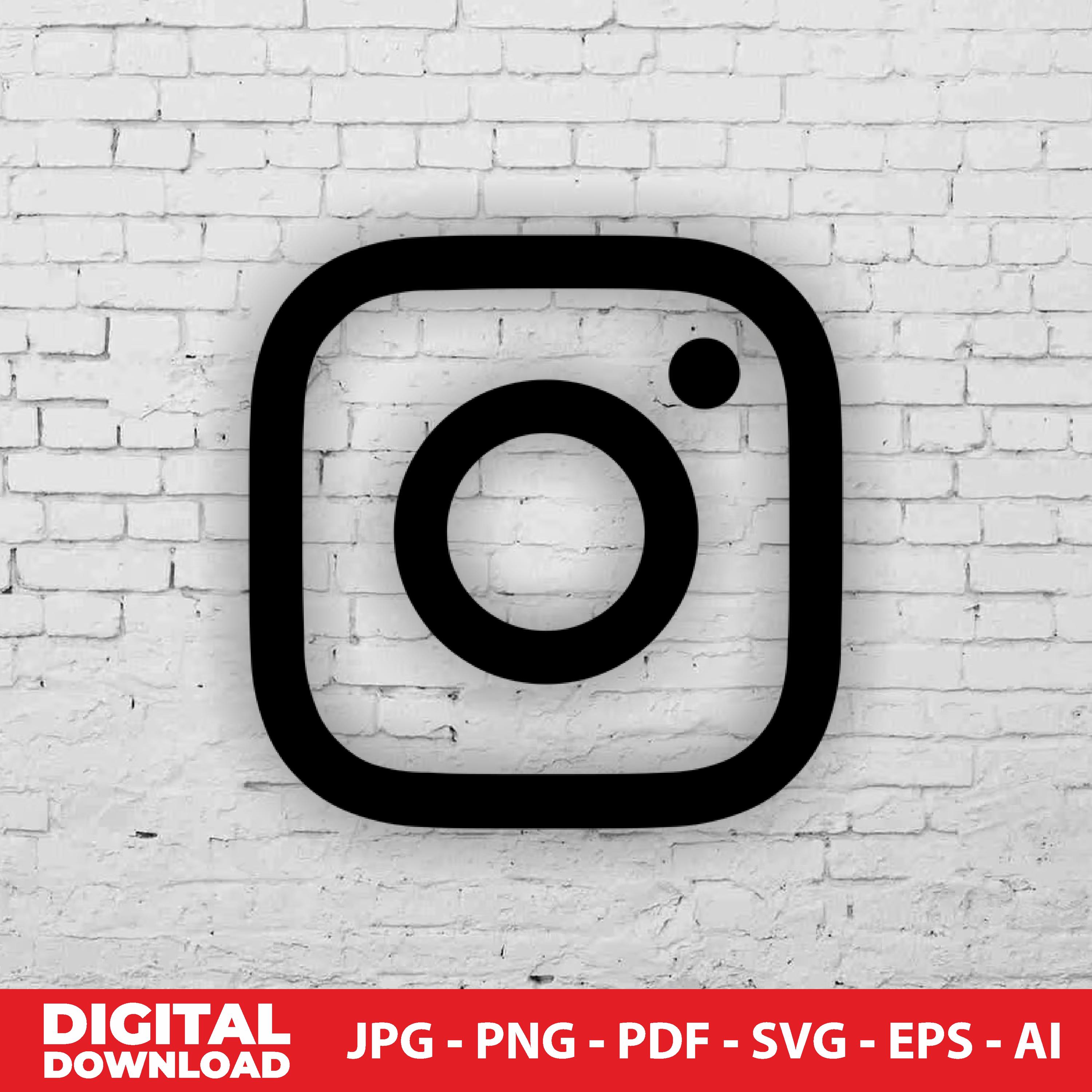Instagram Logo SVG, Instagram SVG, Insta, Instagram PNG, Instagram Icns ...