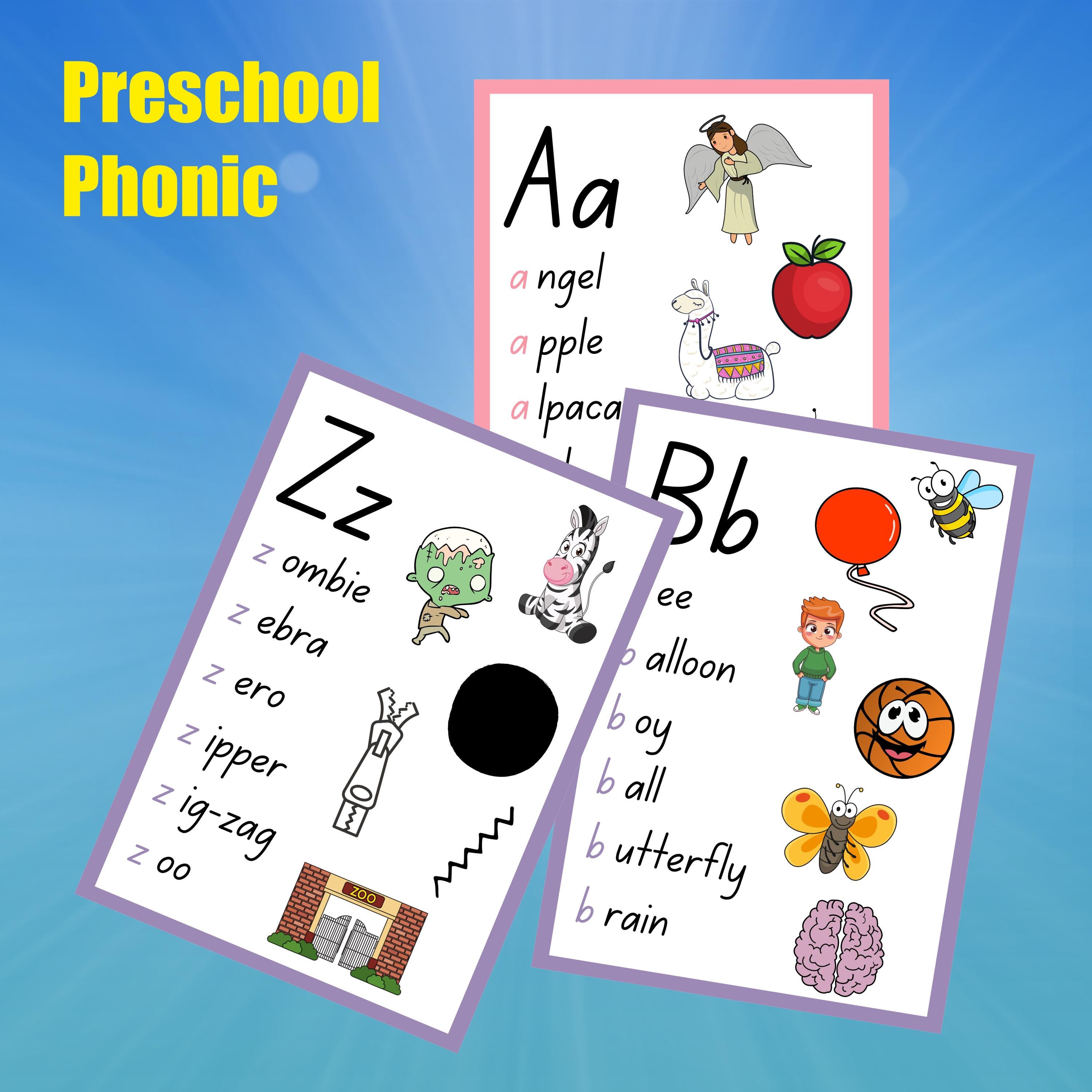 Preschool Learning Bundle: 700 Pages of Alphabet & Number Tracing ...