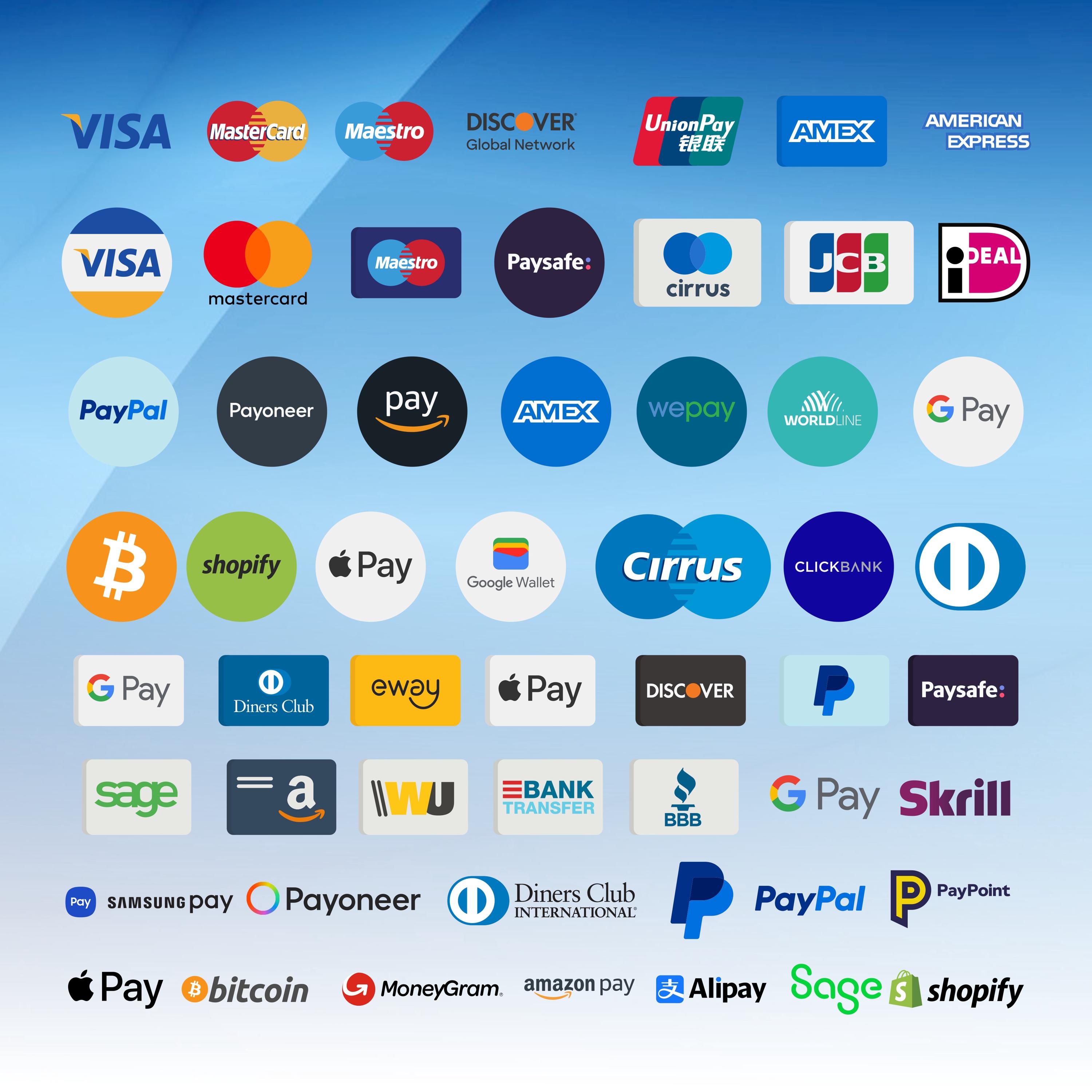 Payment Methods SVG, Payment Icons SVG, Payment Logo, Visa Logo Svg ...