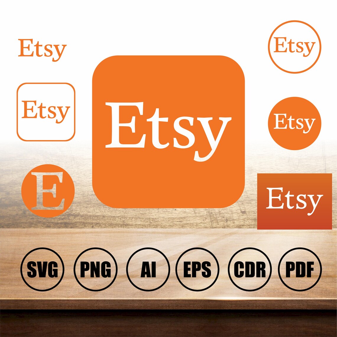 Etsy Logo SVG, Etsy Icon Svg, Etsy Svg File, Etsy PNG, Etsy Eps, Etsy ...