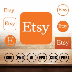 Etsy Logo SVG, Etsy Icon Svg, Etsy Svg File, Etsy PNG, Etsy Eps, Etsy ...