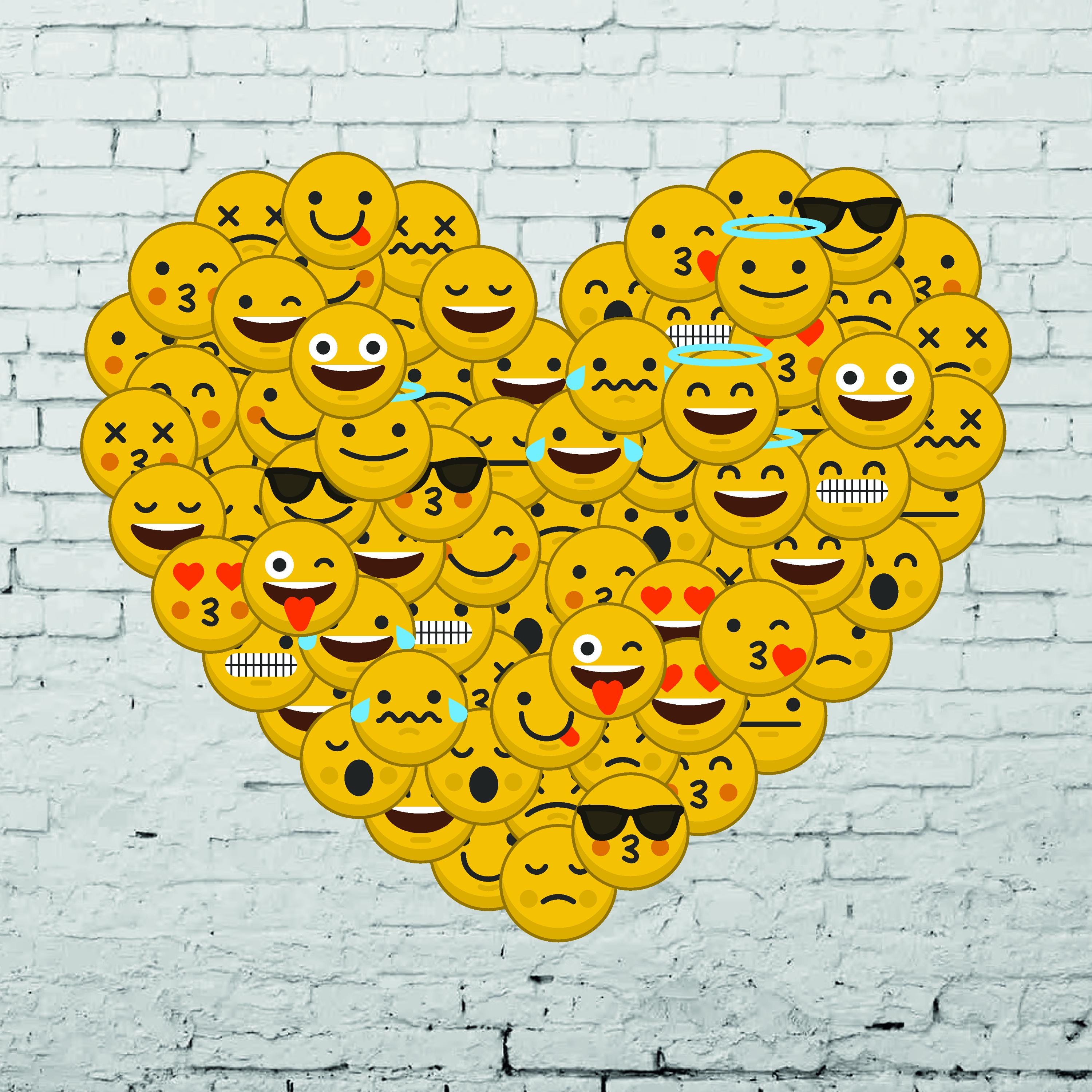 132 Funny Emoji Stickers SVG Pack: Emoji Bundle (digital Download) - Etsy
