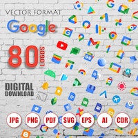 Google Logo Svg, Google Icons, Google Logo Png, İcons Svg, Gmail Logo ...