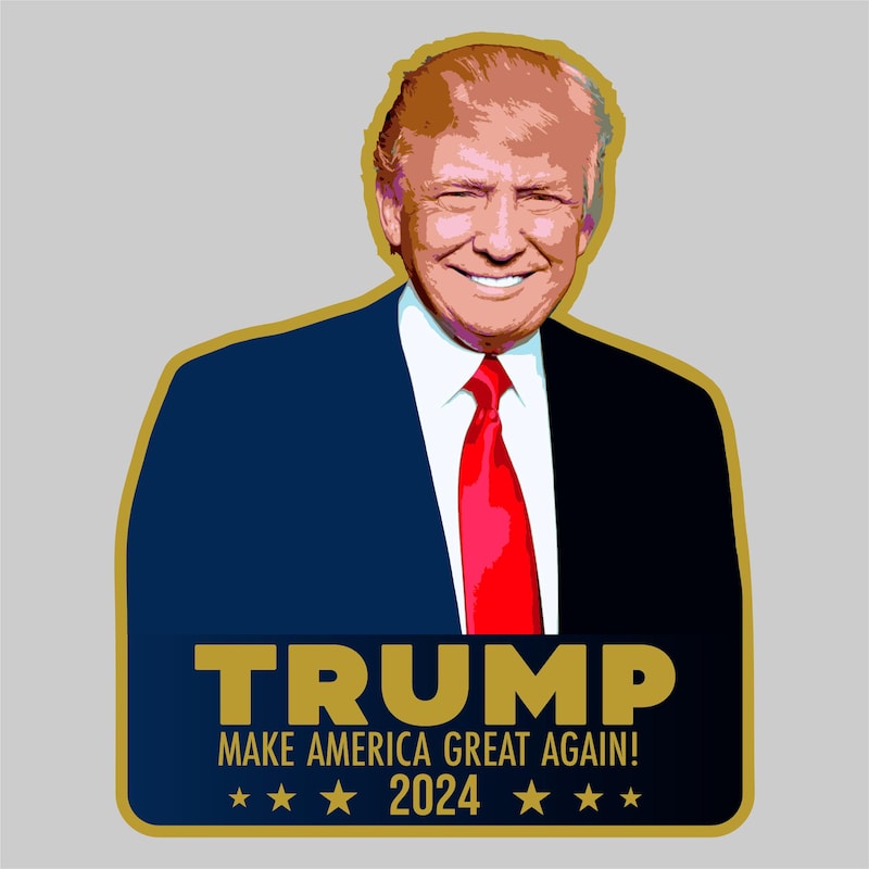 Trump Face Svg - Etsy