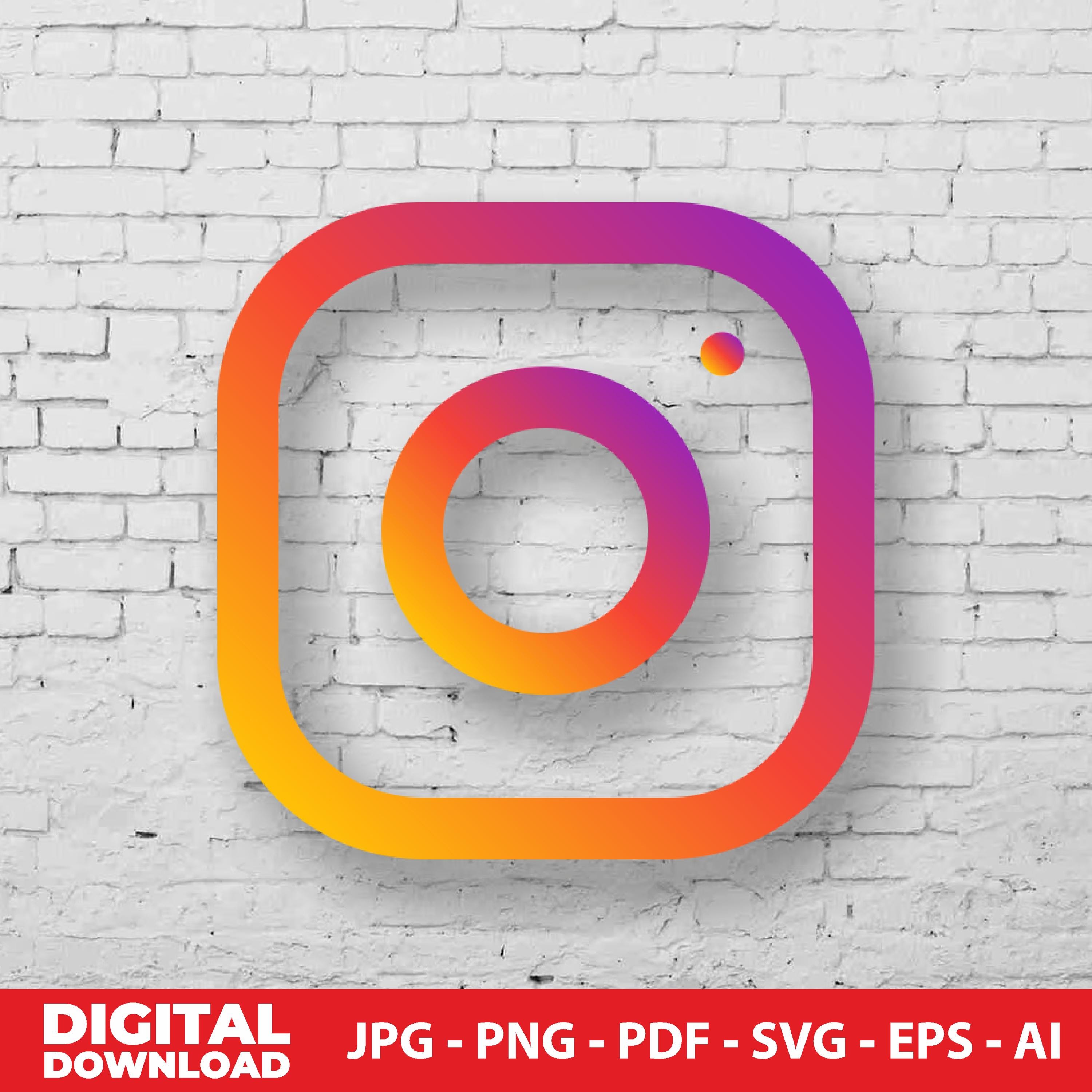 Instagram Logo SVG, Instagram SVG, Insta, Instagram PNG, Instagram Icns ...