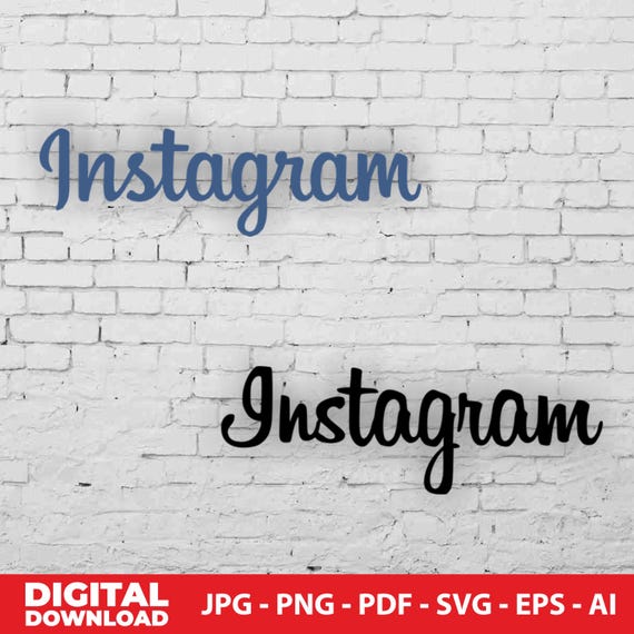 Instagram Written Logo