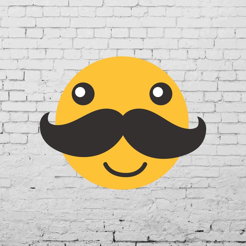 132 Funny Emoji Stickers SVG Pack: Emoji Bundle (digital Download ...