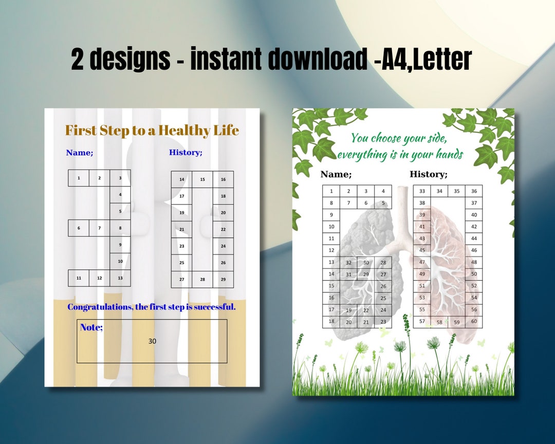 Helpful Chart for Those Who Quit Smoking-helpful Chart for Those Who ...