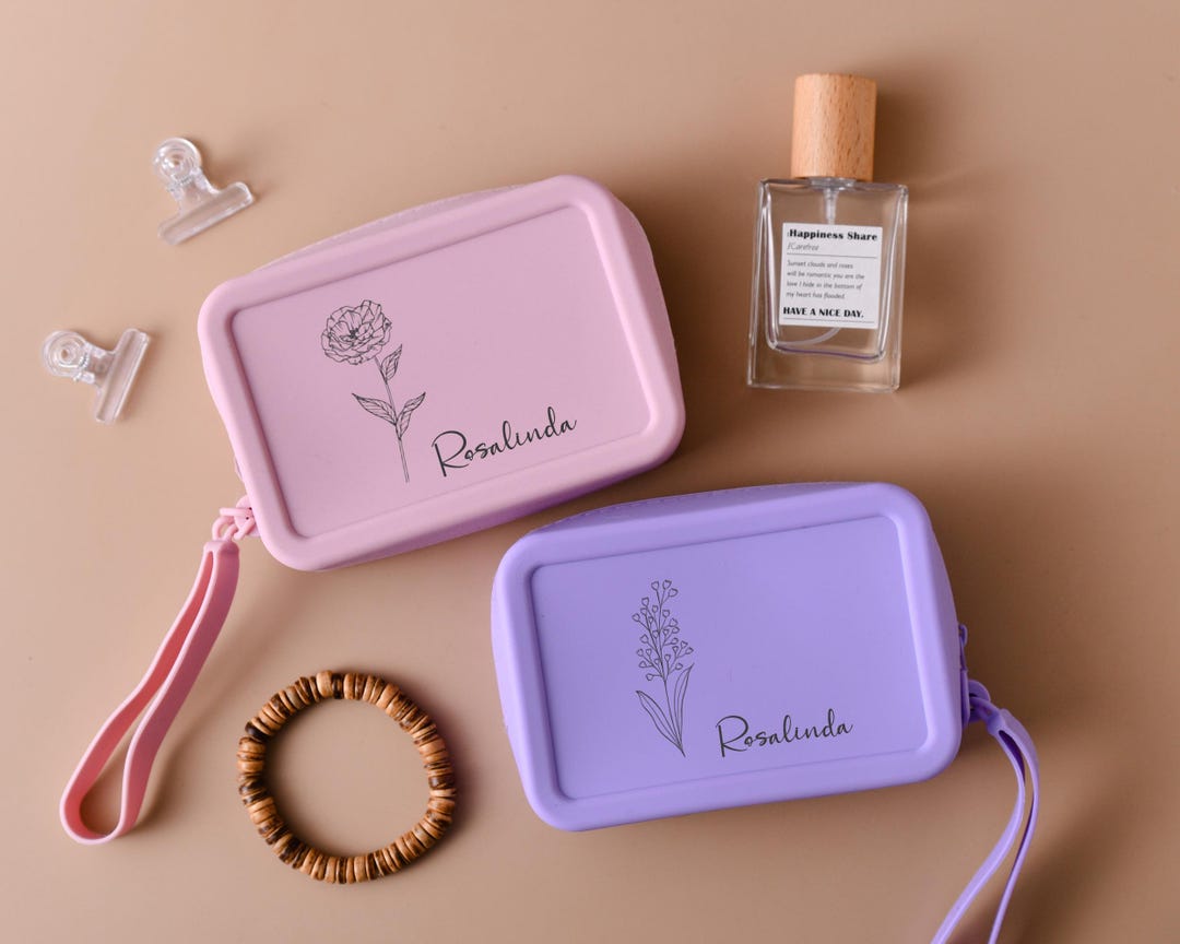 Custom Engraved Makeup Box,personalized Travel Bag,bridesmaid Gift ...