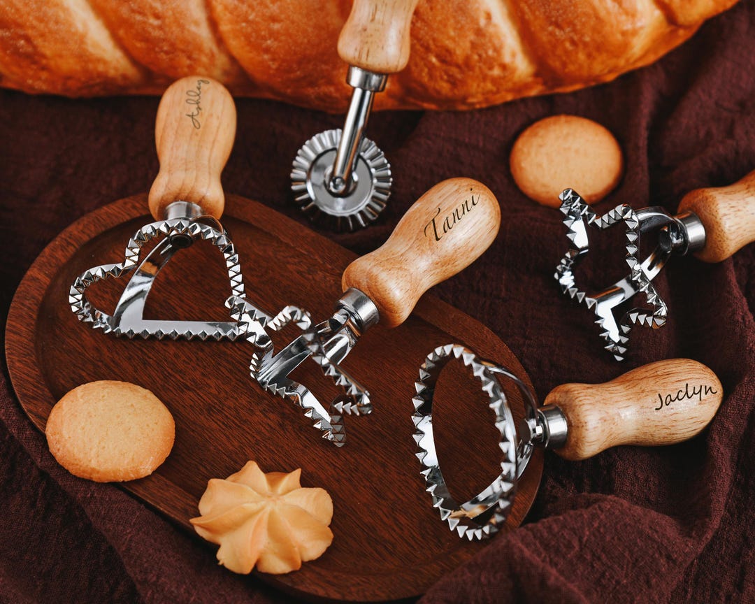 Personalized Custom Engraved Dumpling Lace Embossing Tool,wonton Cutter ...