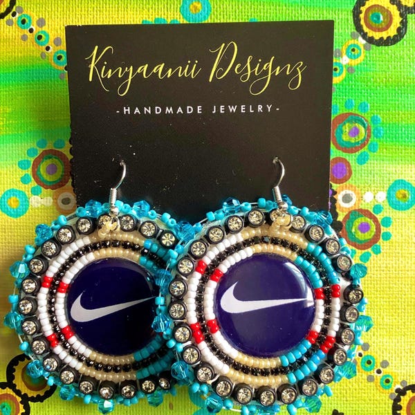 Nike Earrings - Etsy