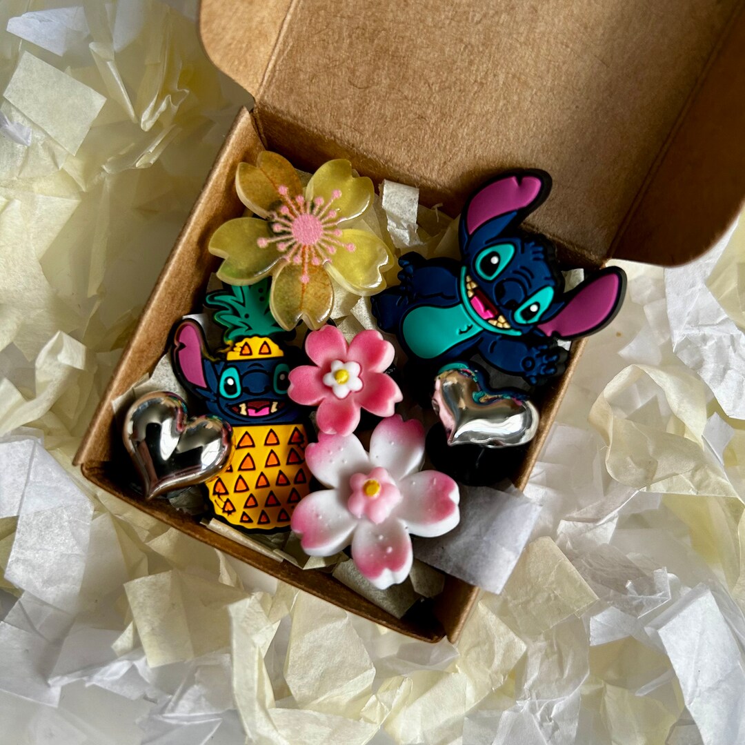 Bundles of Tropical Lilo & Stitch Croc Charms/ Jibbitz - Etsy UK