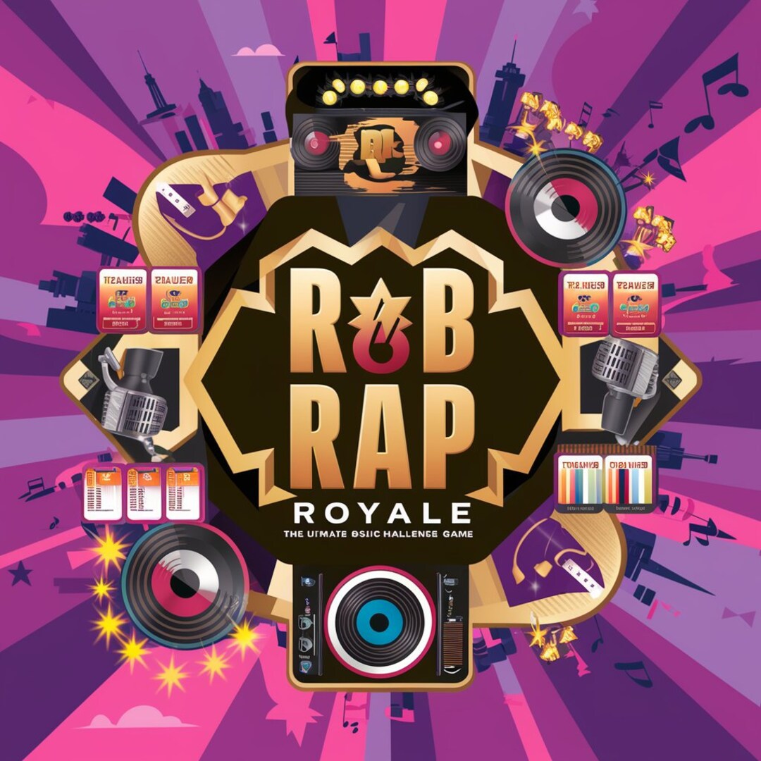 R&B Rap Royale Card Game digital Download - Etsy