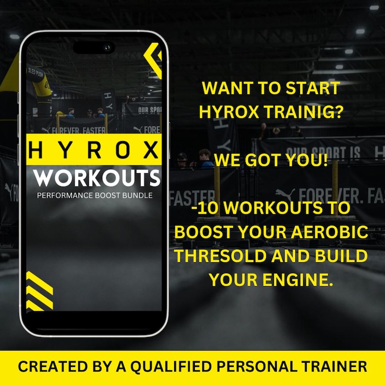 Hyrox Workouts | Performance Boost Bundle - Etsy