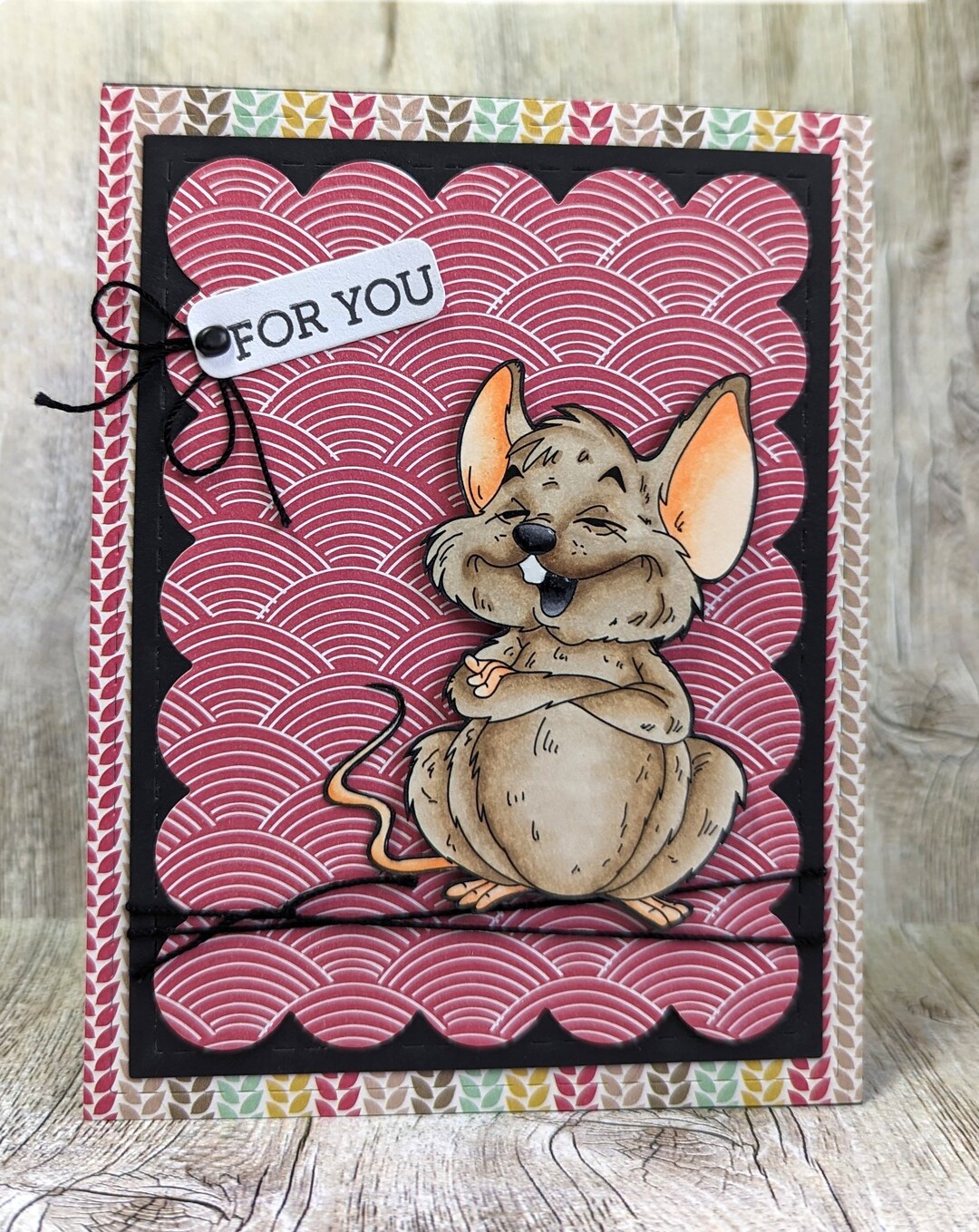 For You All Occasion Card / Congratulations / Mouse Rat Critter ...