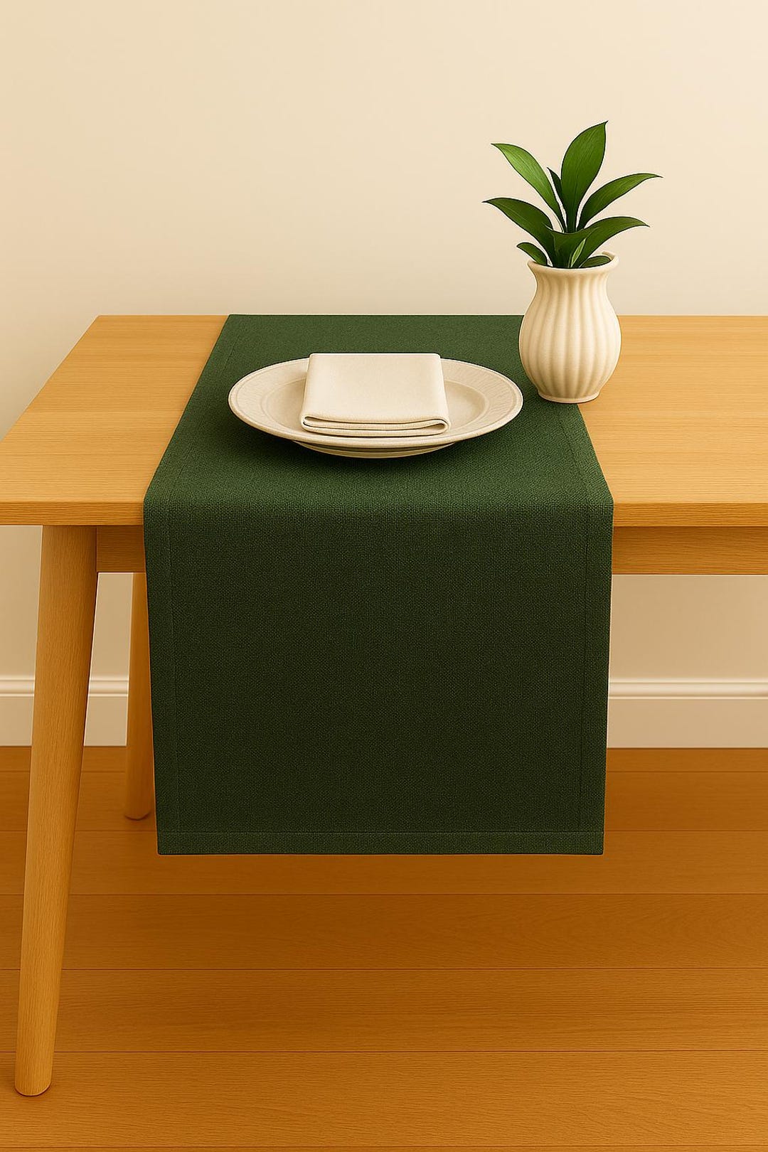 Custom Linen Table Runner, Many Size and Color Options, Home Decor ...