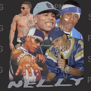 Nelly Png , Ready to Print, Printable Design, Hiphop Artist, 90s ...