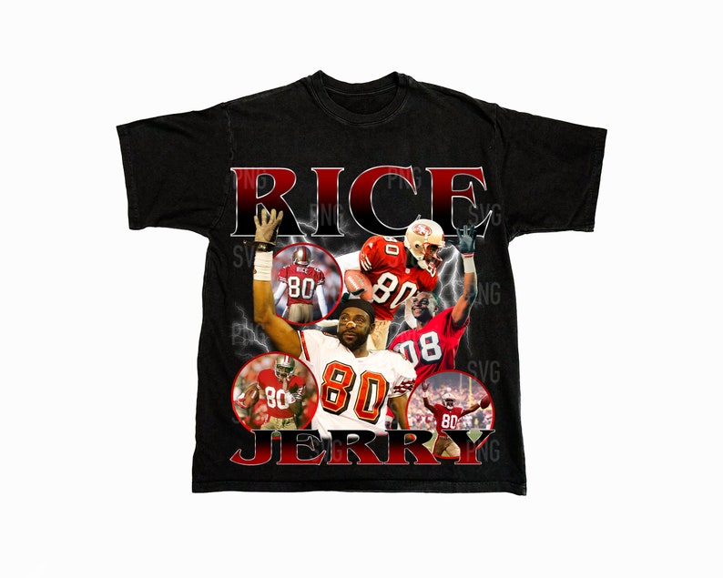 Jerry Rice Png , Ready to Print, Printable Design, Hiphop Artist, 90s ...
