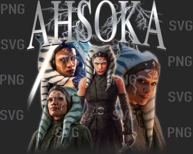 Ahsoka Png , Ready to Print, Printable Design, Hiphop Artist, 90s ...