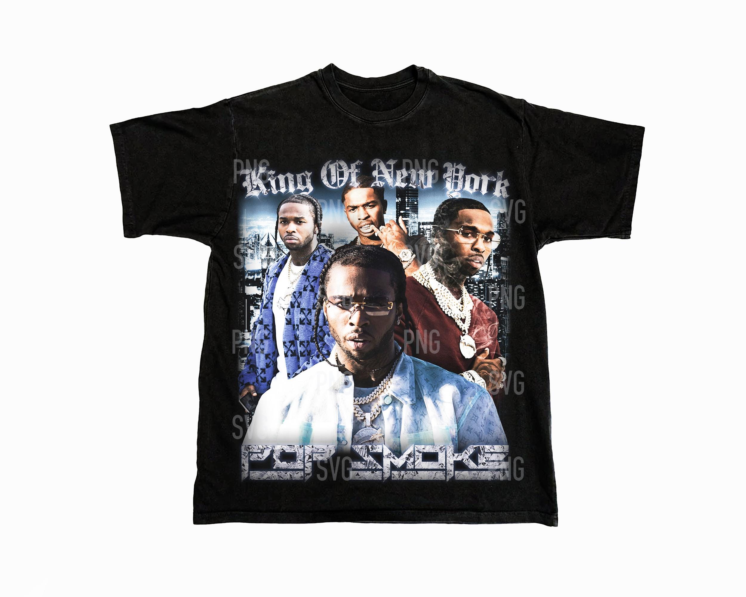 Pop Smoke Png , Ready to Print, Printable Design, Hiphop Artist, 90s ...