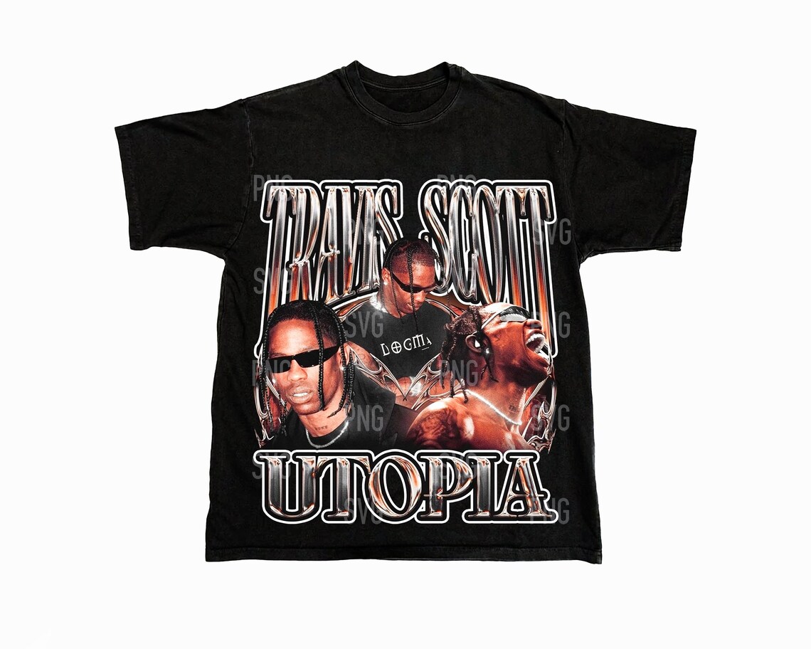 Travis Scott Png , Ready to Print, Printable Design, Hiphop Artist, 90s ...