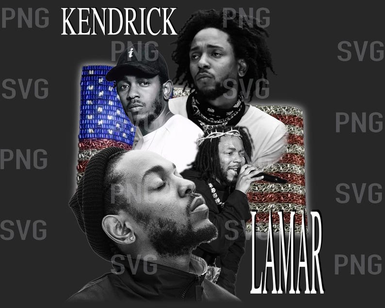 Kendrick Lamar Png , Ready to Print, Printable Design, Hiphop Artist ...