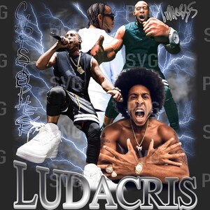 Ludacris Png , Ready to Print, Printable Design, Hiphop Artist, 90s ...