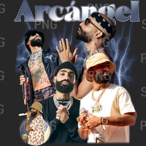 Arcangel Png , Ready to Print, Printable Design, Hiphop Artist, 90s ...
