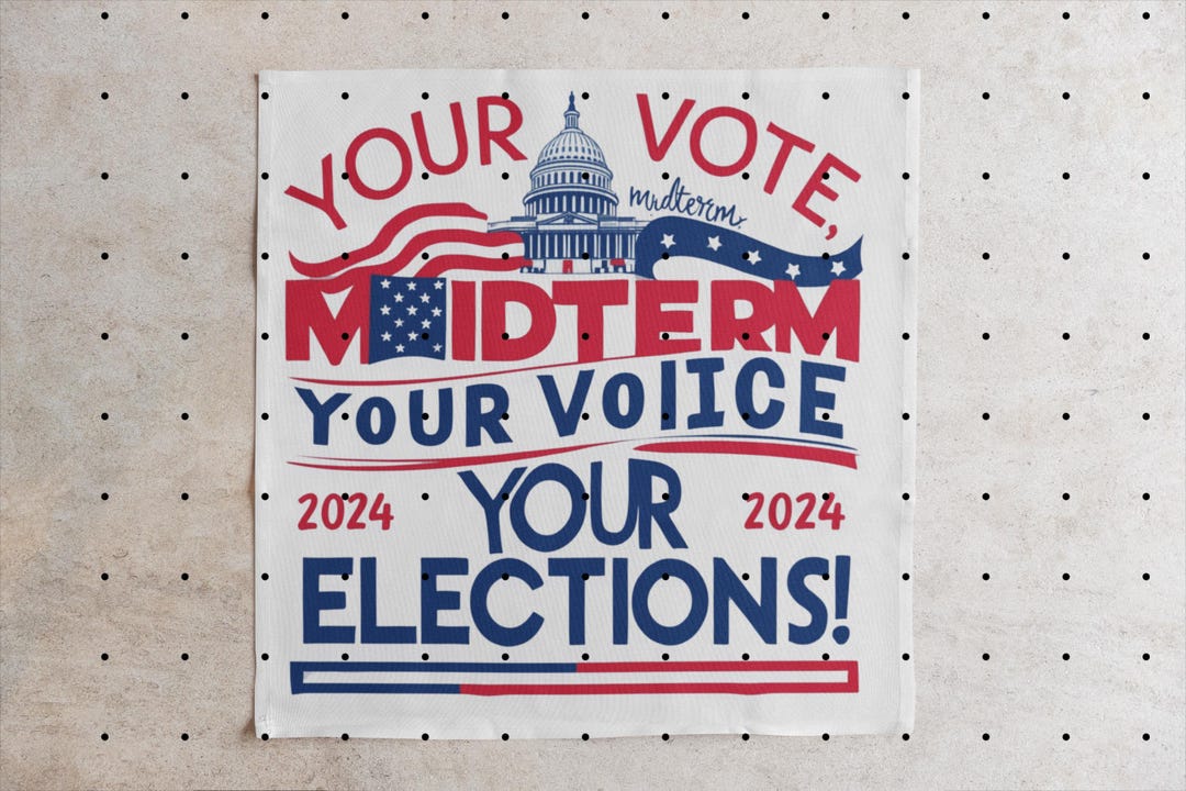 2024 Midterm Elections PNG Digital Download Patriotic Vote Graphic for ...